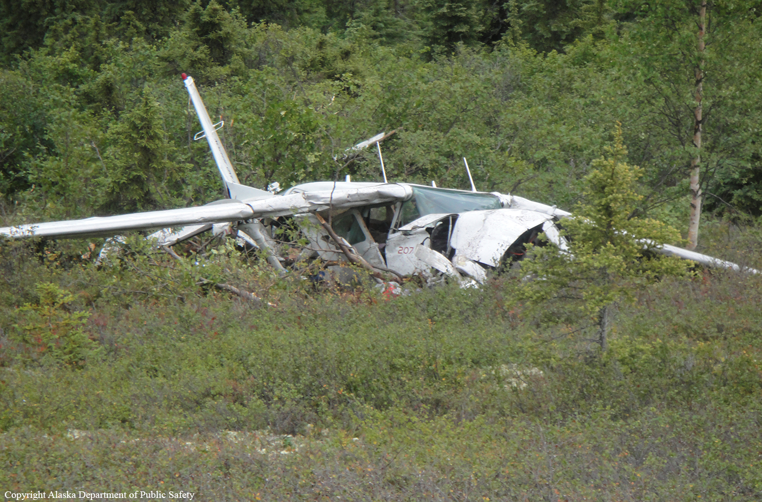 Crash of a Cessna 207 Skywagon near McGrath: 2 killed | Bureau of ...